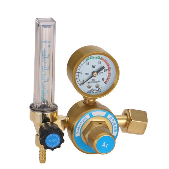 DéBitmèTre G5-8 Pouces 0-25Mpa pour Argon Antichoc Argon Argon CO2 Mig ...