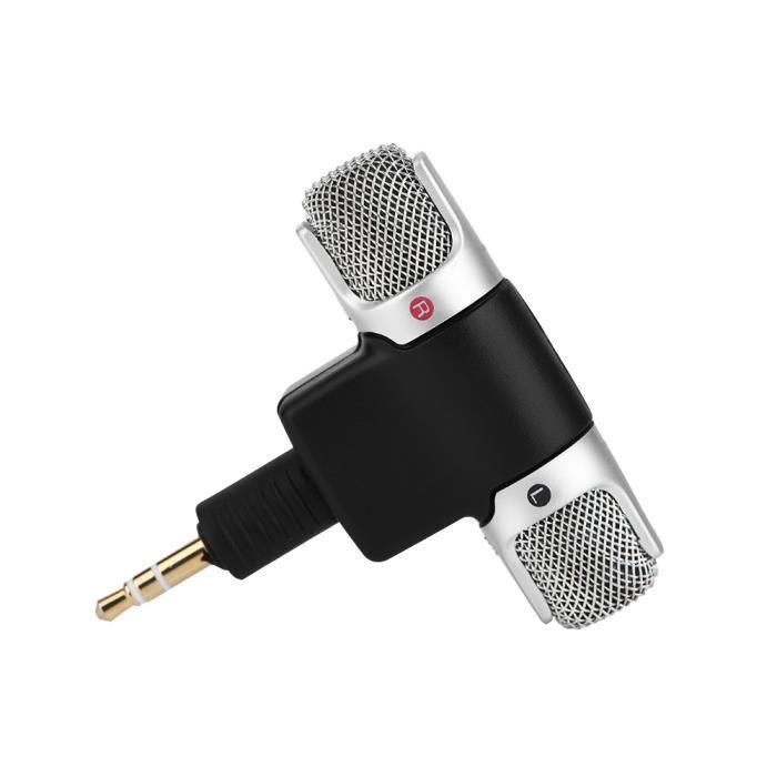 TMISHION Microphone pour PC Mini Microphone Stéréo Mic 3.5mm Prise Jack ...