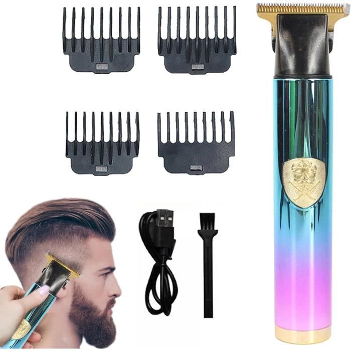 Tondeuse Sans Fil Vintage T9 | Tondeuse À Barbe En Relief Rechargeable Pour Hommes,Tondeuse À ...