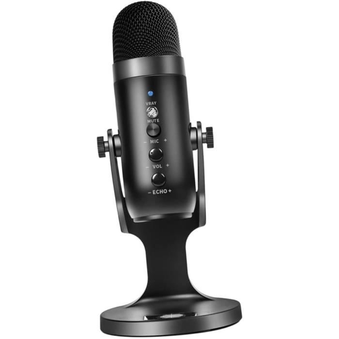 1 Pc Micro Usb Microphone Vocal À Condensateur Ensemble De Microphones ...