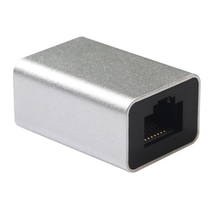 Coupleur Direct En Aluminium RJ45 avec Gigabit CAT6 pour Le Câble ...