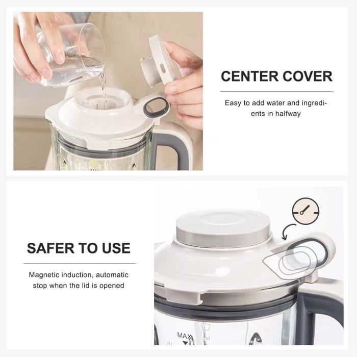 Bear Blender, 1200W Multifunctional Kitchen Mixeur Blender, Blender ...