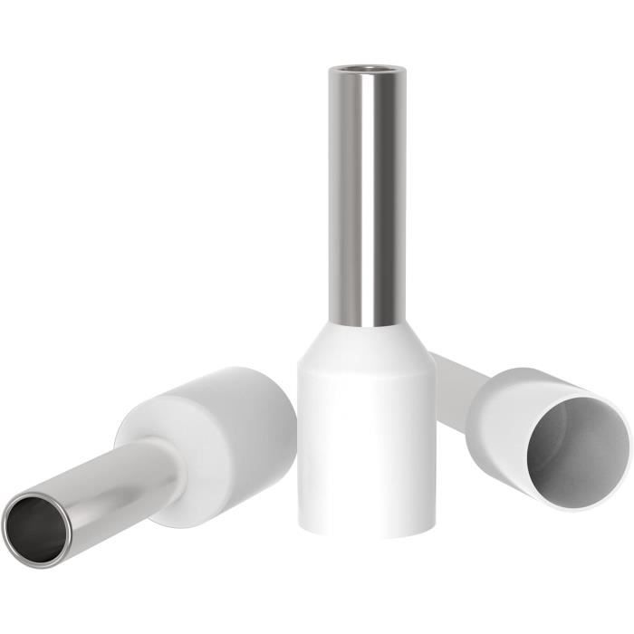 Embouts De Câble 0,34-50 Mm² Isolés Gaines D'Extrêmité De Cables 10 ...