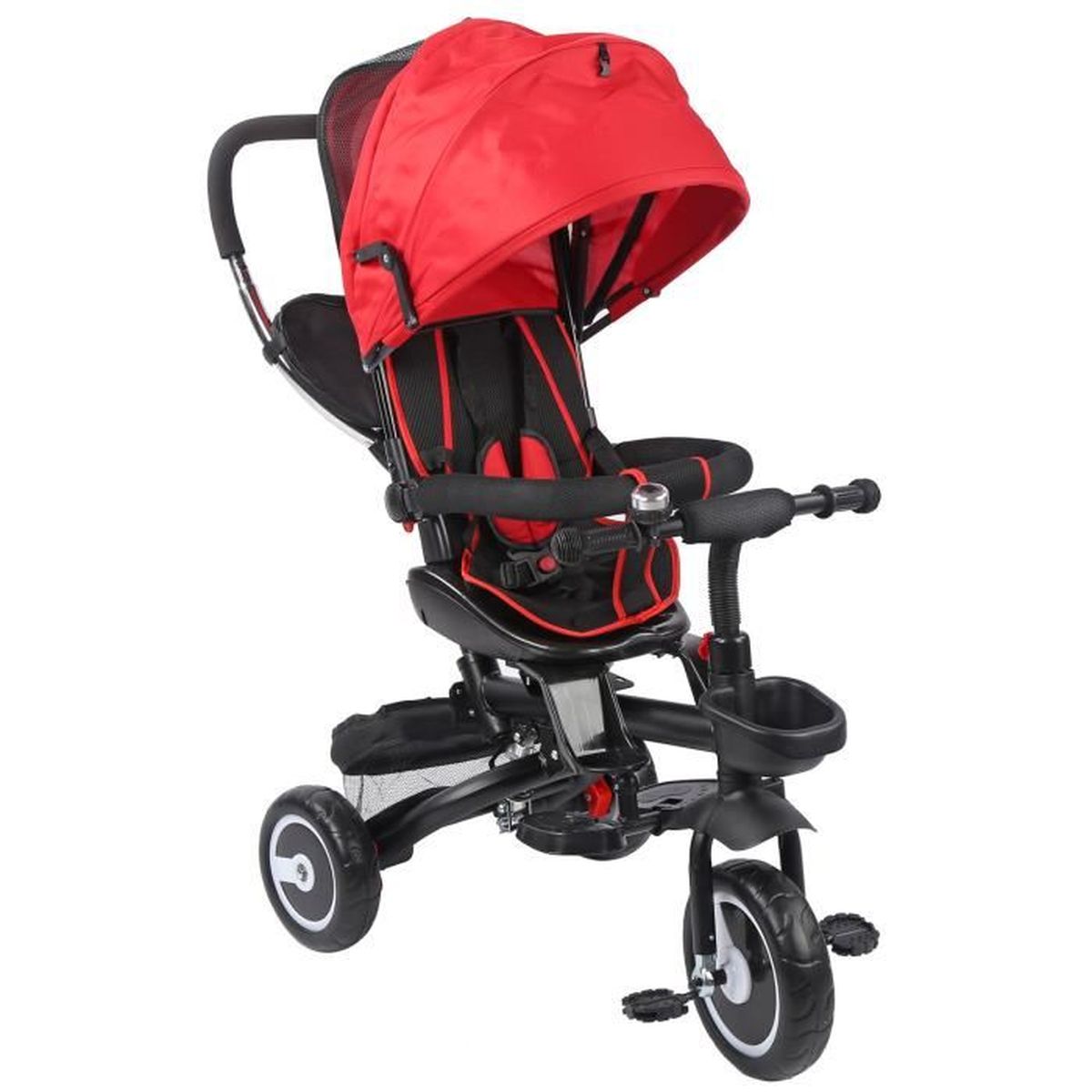 Tricycle bébé Poussette de Bébé Légère Pliante Portable Tricycle ...