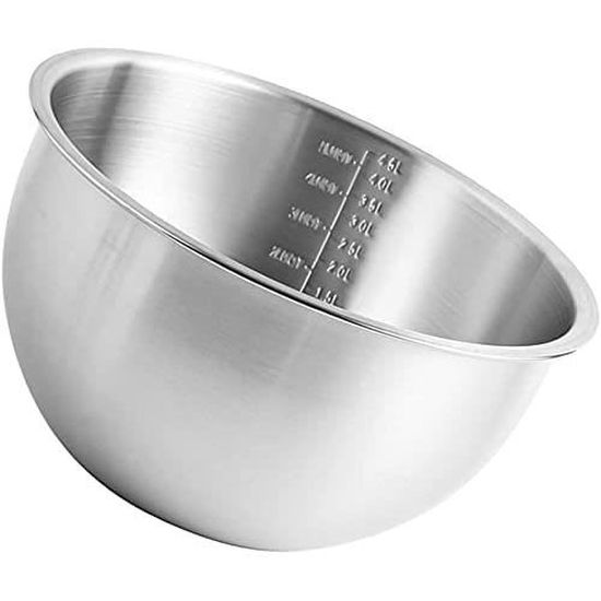 Bol Enfant Bol INOX saladier INOX Bol Chinois Grands Bols à mélanger en ...