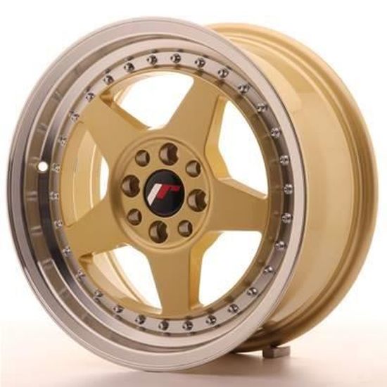 Jante JAPAN RACING JR6 16" x 7" 4x100 4x114,3 ET 35 Gold - Cdiscount Auto