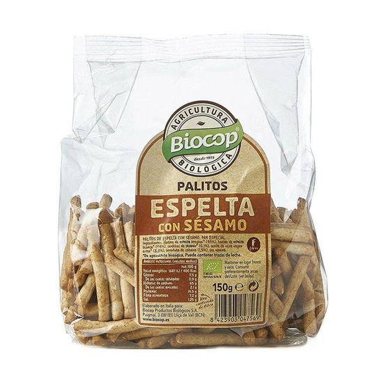 BIOCOP - Bâtonnets d'épeautre au sésame 150 g - Cdiscount Au quotidien