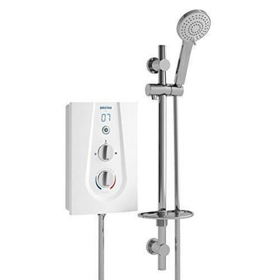 Bristan joyt395W Joy douche électrique thermostatique-3Blanc 9,5kW ...