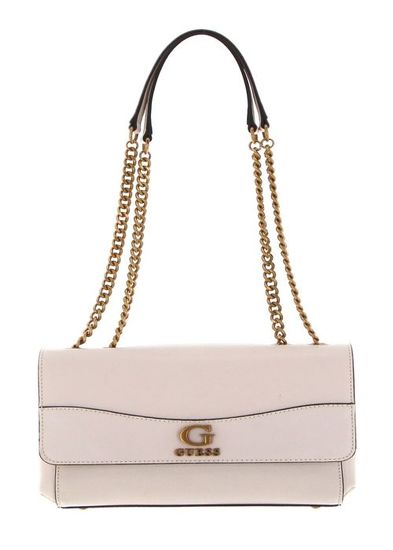 GUESS Sac à épaule crème pour femme - Nell Convertible Crossbody Flap ...