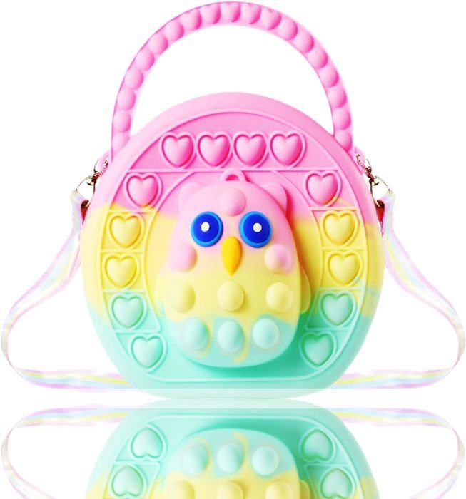 Pop It Push Bubble Fidget Toy Sac À Bandoulière Pour Filles Sensory ...