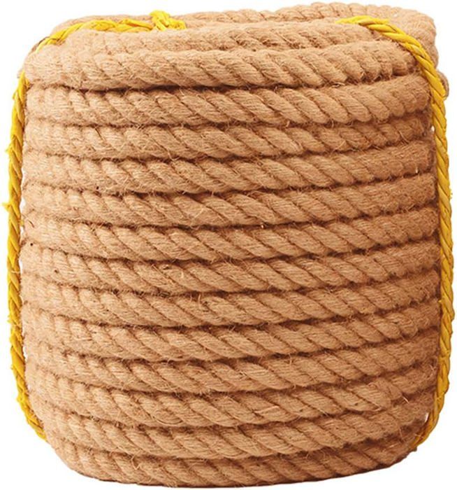 Corde En Jute 16Mm 18Mm 20Mm Chanvre Corde Naturelle Jute Corde ...