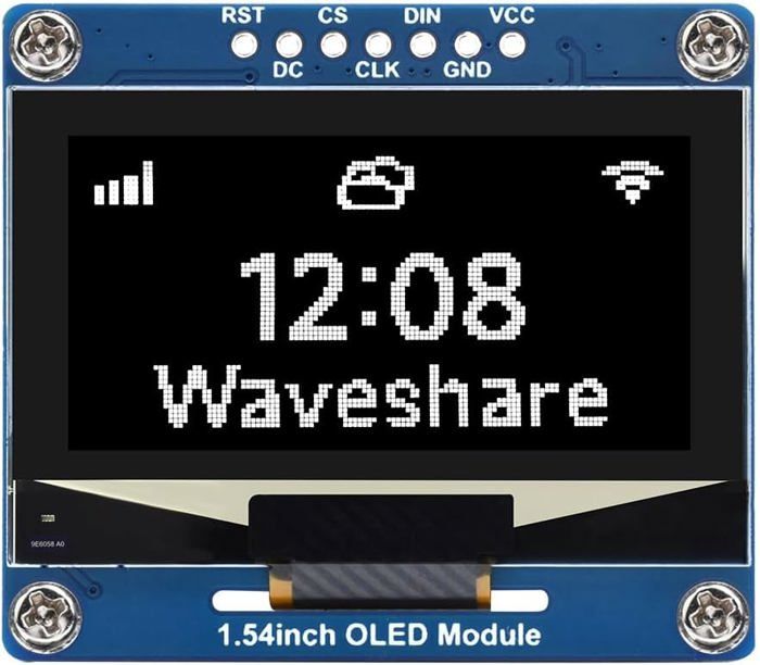 1.54inch OLED Display Module(White Display Color), 128 x 64 Resolution ...