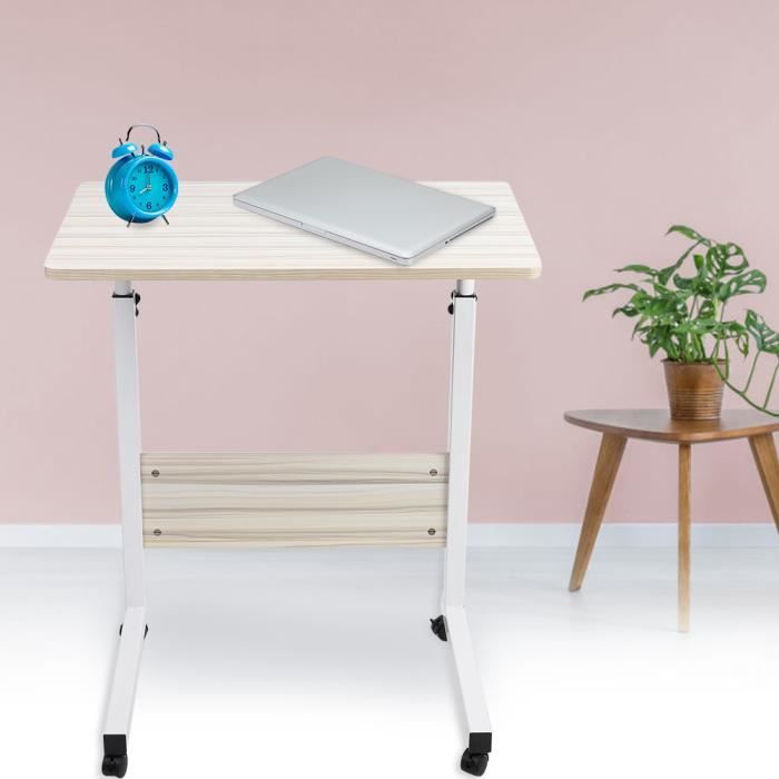 Akozon Table d'ordinateur portable Table de lecture latérale de lit de ...