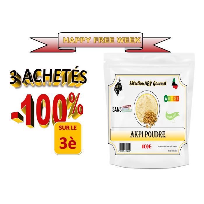 Akpi poudre Sélection ABY Gourmet - 3x100G - ABY Food - Cdiscount Au ...