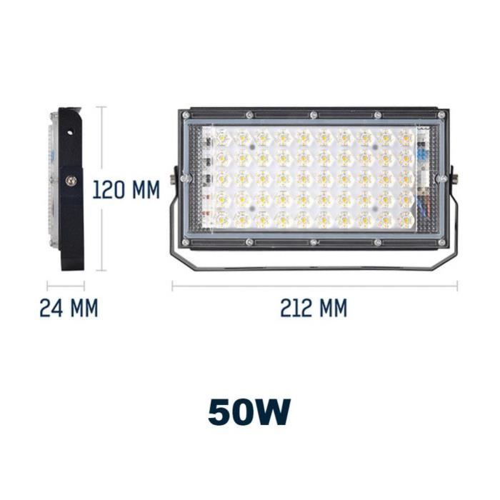 Projecteur LED étanche IP65,lampadaire extérieur,éclairage paysager d ...