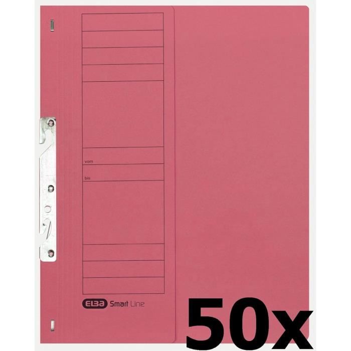 Lot De 50 Dossiers Suspendus À Crochet En Carton Manille Avec Demi ...