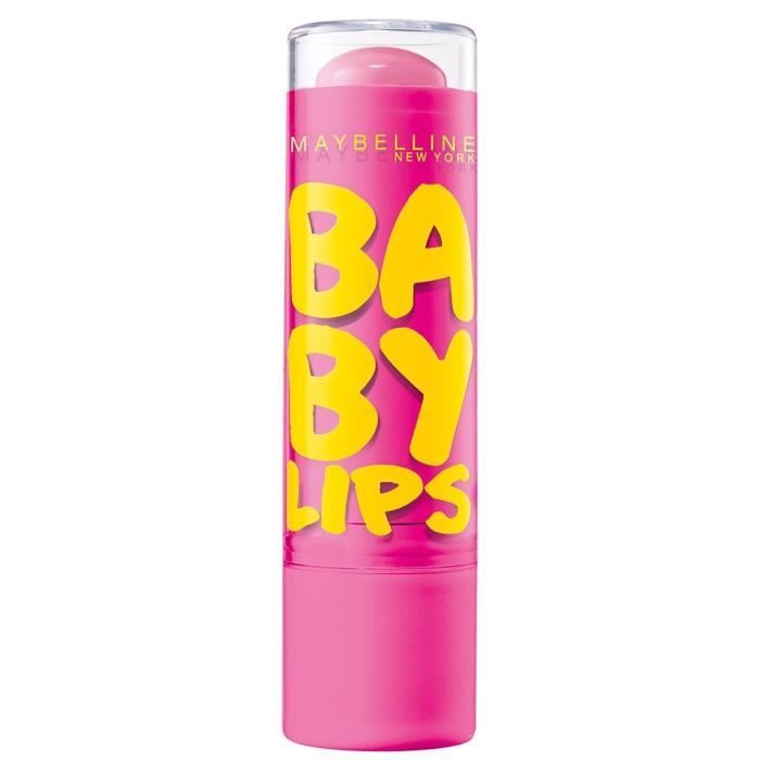 GEMEY MAYBELLINE - MAQUILLAGE DES LEVRES - Baby Lips Moisturising Lip ...