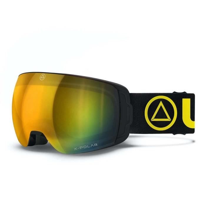 Masque de ski Uller Snowdrift - black/yellow - TU - Cdiscount Sport