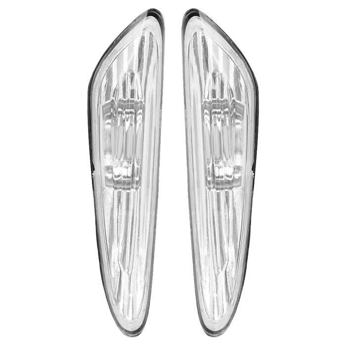 Dilwe abat-jour 1 paire de couvercle de feu de position latéral de ...