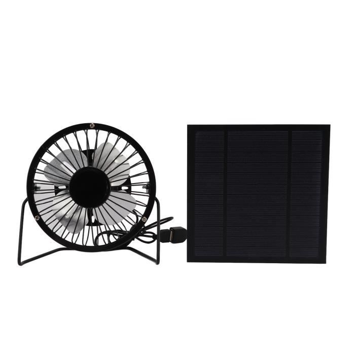Solar Panel Fan, Solar Panel Powered Fan 5W 6V Polycrystalline silicon ...