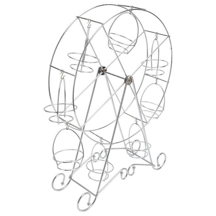EJ.life support de petit gâteau Grande roue Cupcake Stand 8 tasses ...