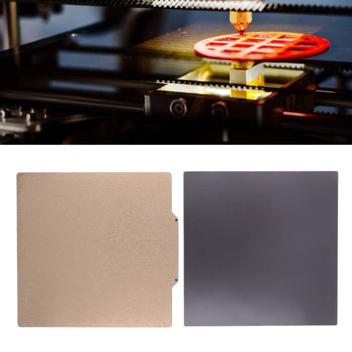 Fdit Plaque en acier à ressort Plate-forme d'impression double face PET ...