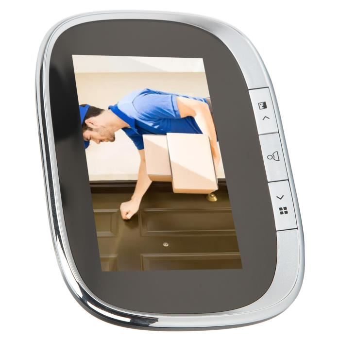 HURRISE Visionneuse de porte numérique Judas de Porte Numérique avec ...