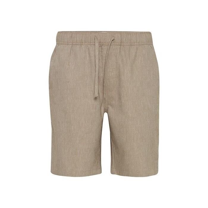 Short lin mélangé Casual Friday Phelix 0066 - ermine melange - S Ermine ...