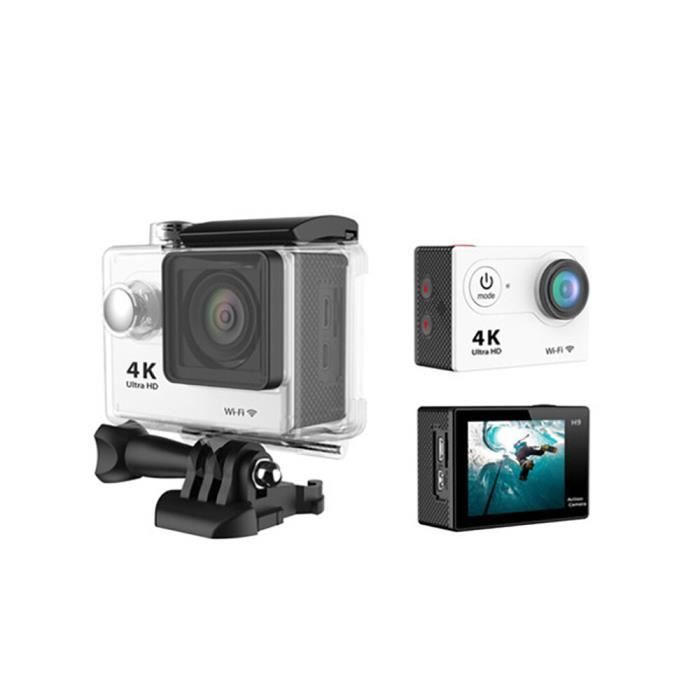 Caméra d'action H9R H9 Ultra HD 4K 30fps 1080P 60fps WiFi 2 "170D ...