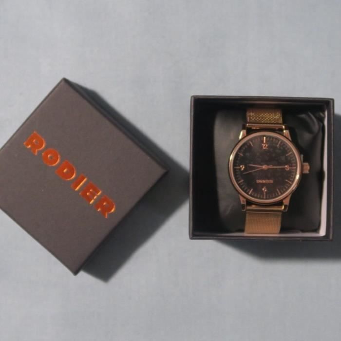 RODIER - Montre femme Rose doré 23 x 1.6 cm diamètre 3.0 cm , - Achat ...