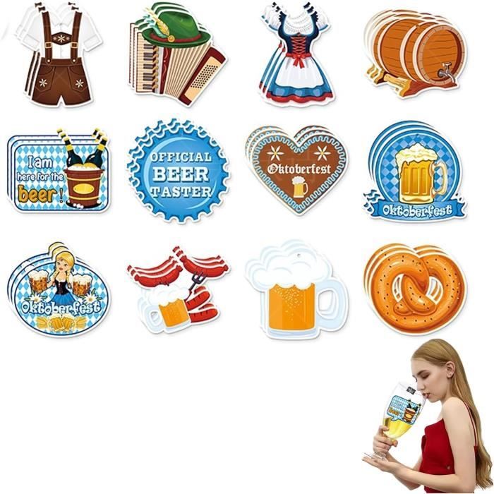 Confetti Set Oktoberfest Party 36 Pièces Papier Dispersion Décoration ...