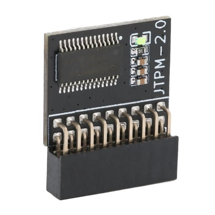Tbest puce TPM Module TPM 2.0 LPC 18pin TPM 2.0 Module de sécurité de ...