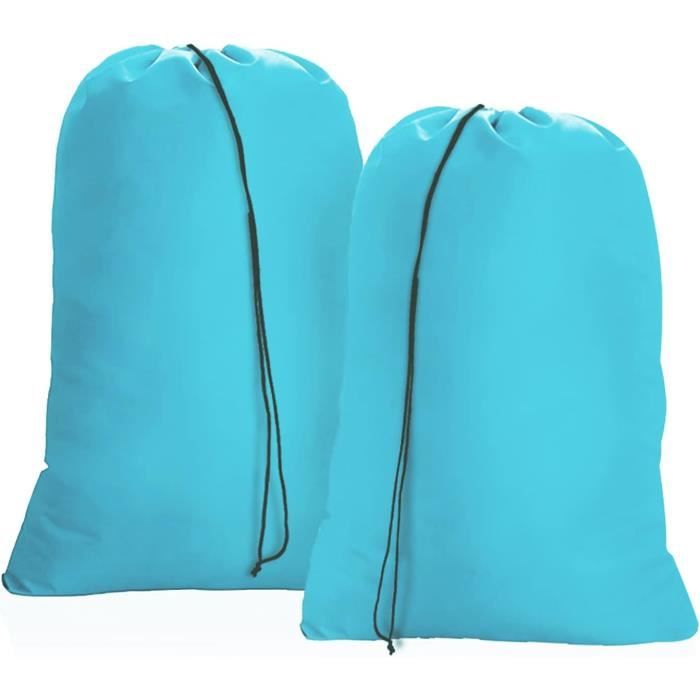Grand Sac À Linge Sale Voyage 60X80Cm Lot De 2 Sac De Rangement Cordon ...