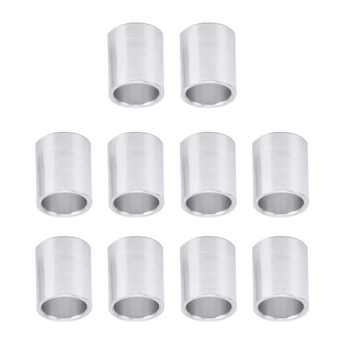 DEX entretoise en aluminium de 10 mm 10 pièces entretoise en alliage d ...
