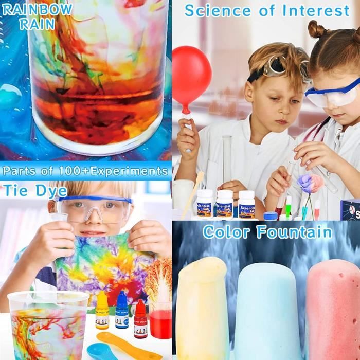 Kit Scientifique 70+ Experiences pour Enfants 4-12 Ans, Laboratoire de ...