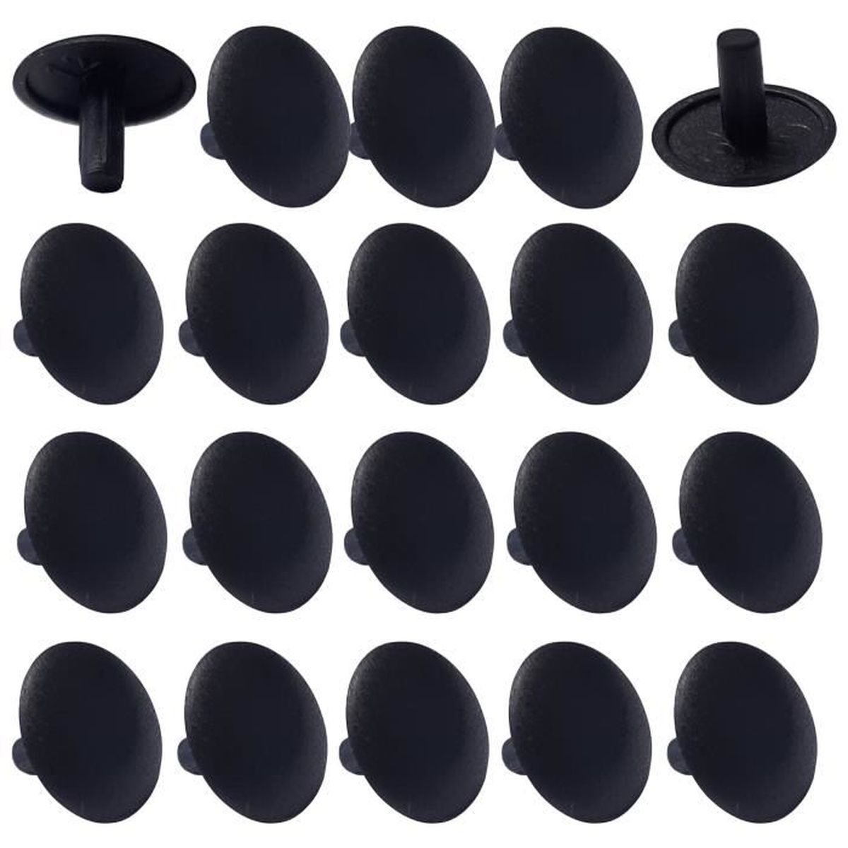 20x Cache vis plastique 3x12x6mm universel cruciforme capuchon trou ...