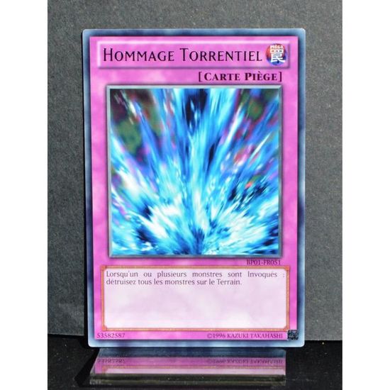 Carte YU-GI-OH BP01-FR051 Hommage Torrentiel (Torrential Tribute) - Rare NEUF FR - Cdiscount ...