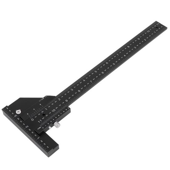 Règle en T en alliage d'aluminium EJ.LIFE - 30 cm - Blanc - Cdiscount ...