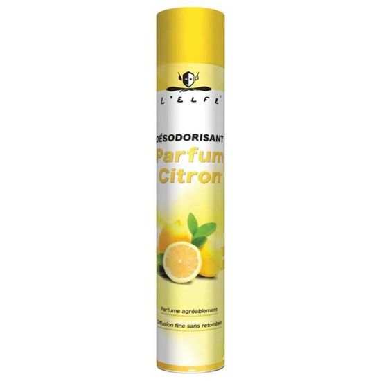 Desodorisant citron aérosol 750ml - HYD 002032901 - DESODORISANT ...