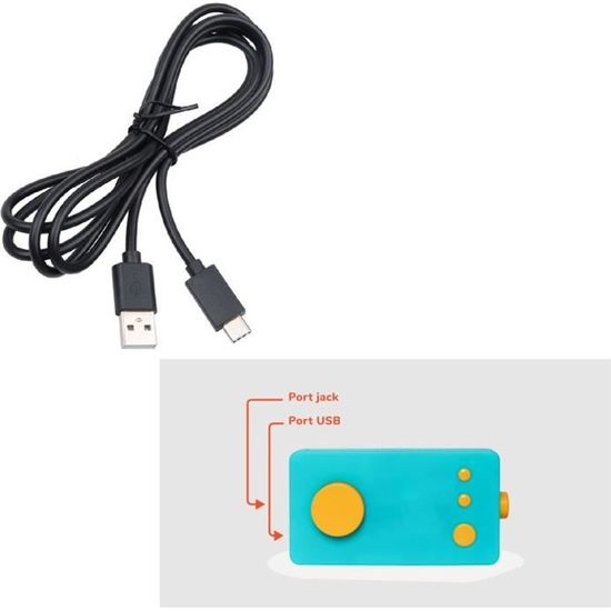 Câble USB synchronisation pour Lunii, ma Fabrique à Histoires ...