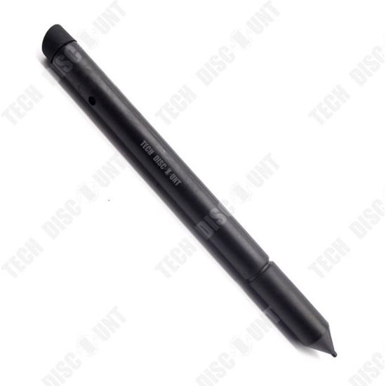 Stylet multifonction - TD® - Noir - Compatible iPad - Plastique - 14 cm ...