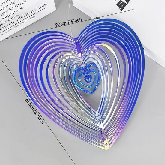 Carillons éoliens,B02--Attrape Vent en ABS en Forme de Papillon ...