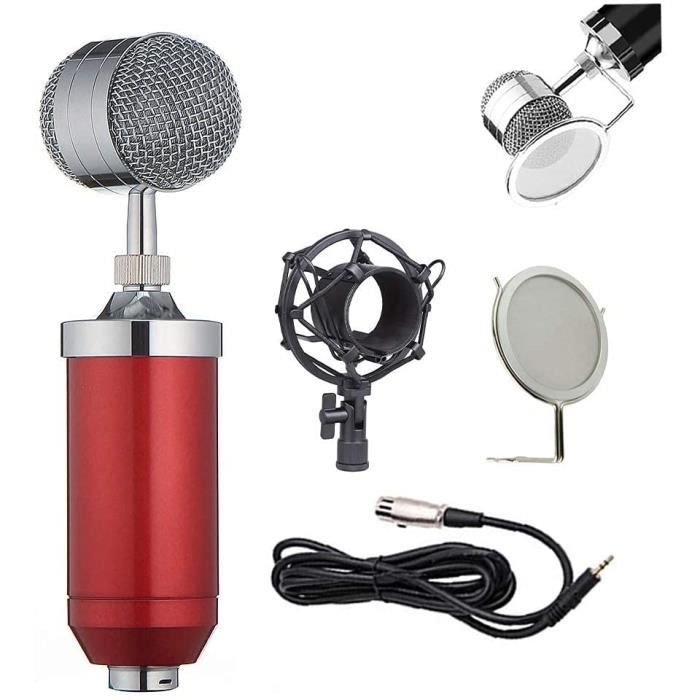 Condenser Mic Kit Mic Set Mic Mic Mic, Podcast PC MIC à 3,5 mm avec ...