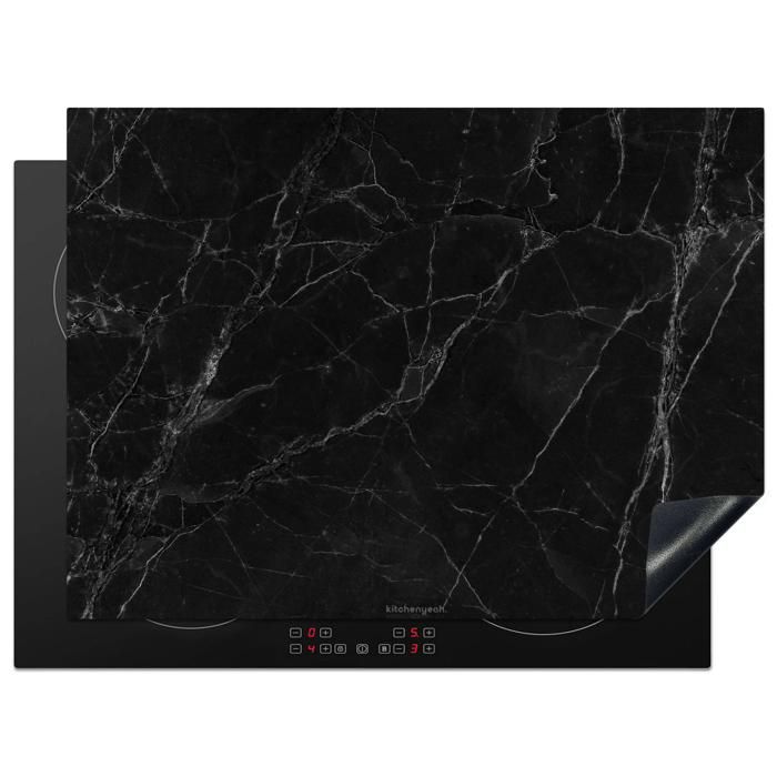 KitchenYeah - Protection Plaque Induction, Cuisson - Noir - Marbre ...