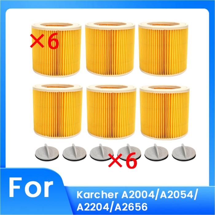 6 Filtres et 6 Verrous D'Aspirateur pour Accessoires D'Aspirateur pour ...