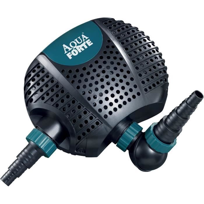 Aquaforte O-5000 Plus, 40 Watts, Débit max. 5 m3Heure, Hauteur de ...