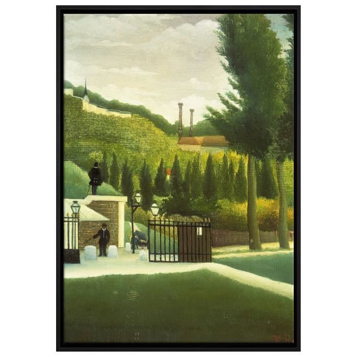 Henri Rousseau - La Douane Tableau toile 60x40 cm sous cadre photo ...