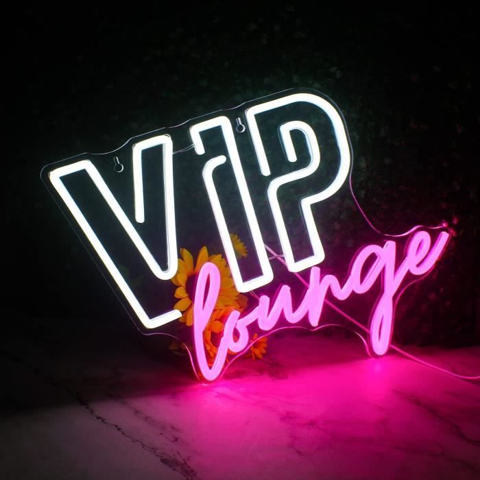 Vip Lounge Enseignes Au Néon Pour Décoration Murale Lumière Au Néon Vip ...