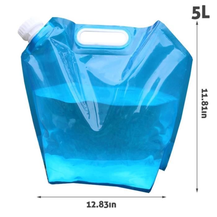 Sac d'eau pliable 10L - PVC - Conteneur de transport - Camping - Randonnée - Mixte - Cdiscount Sport