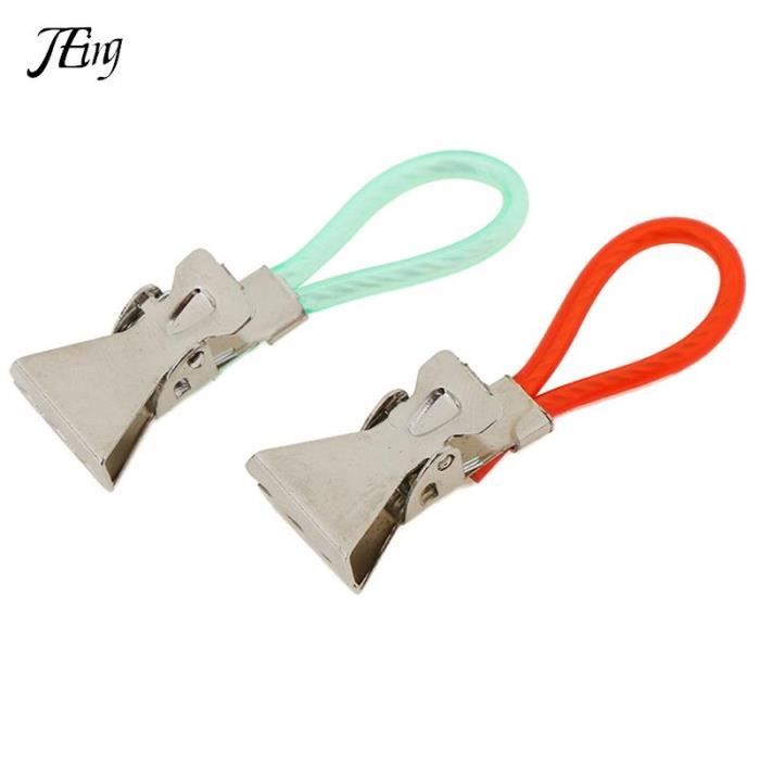 Pince à linge,Pinces à linge en métal et acier inoxydable, 8 pièces ...